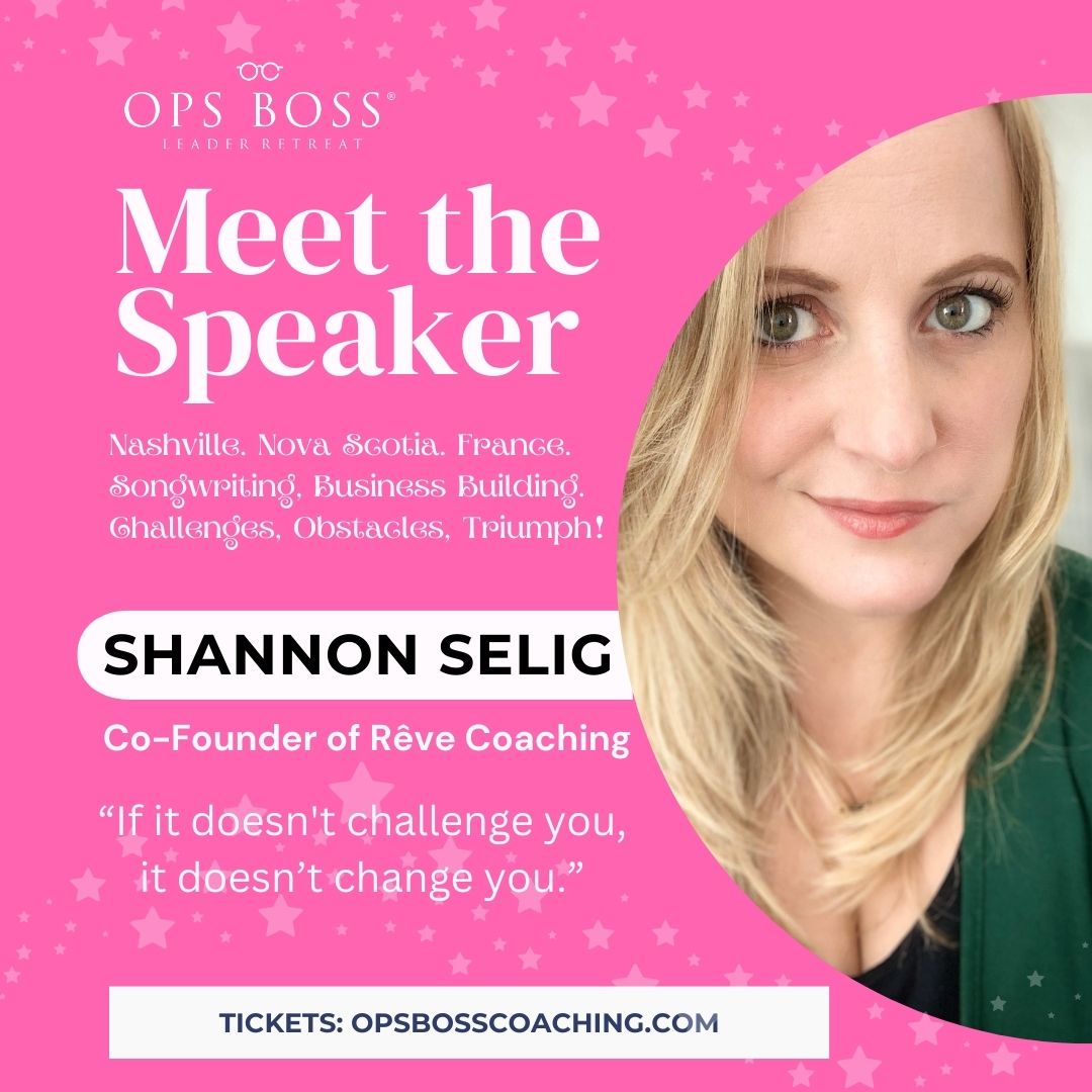 Are You In Your Own Way? – Ops Boss® Coaching